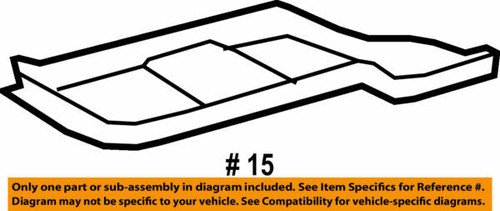 53883-50022 Toyota Seal, front fender main, lh 5388350022, New Genuine ...