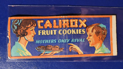 1920's Calirox Fruit Cookies Matchbook Match Cover | eBay