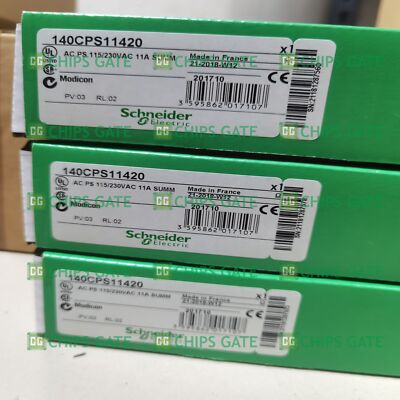 Factory Sealed Schneider New 140CPS11420 PLC Module Power Supply US ...
