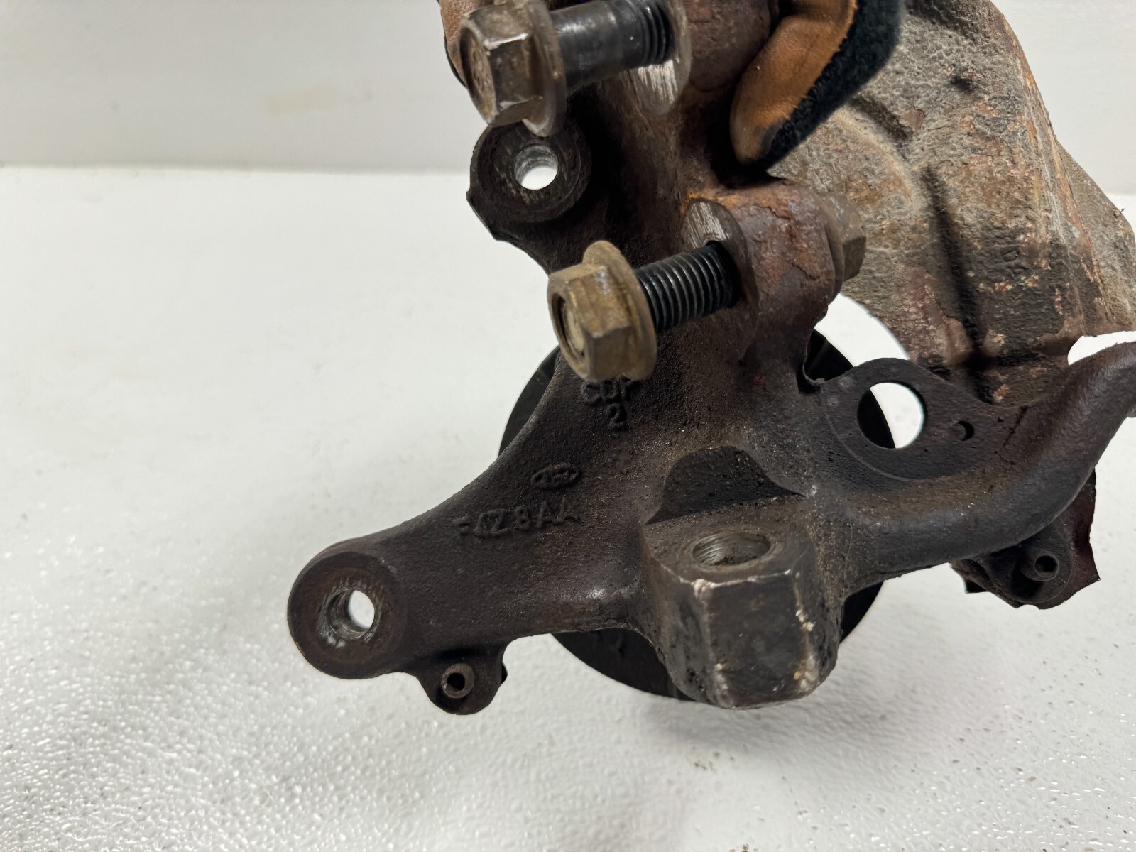 87-93 94-95 OEM Mustang V8 Front Spindles Hubs Fox 5-Lug Conversion ...