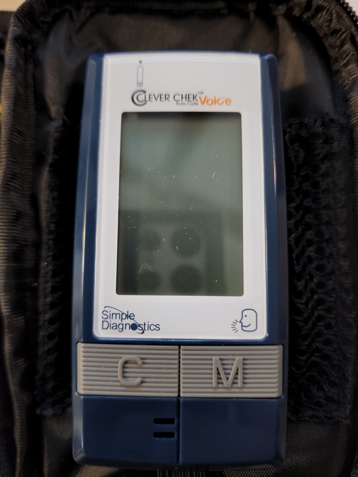 New Clever Chek Voice Auto-Code Blood Glucose Monitor Monitoring System ...