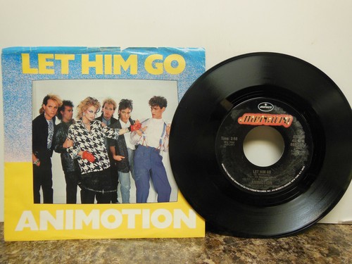 ANIMOTION: Let Him Go / Holding You, 45 RPM EX (H8) | eBay