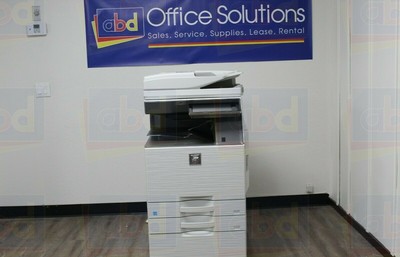 Sharp MX-M3070 A3 Monochrome MFP Laser Copier Printer Scanner Fax Stapling 30ppm | eBay