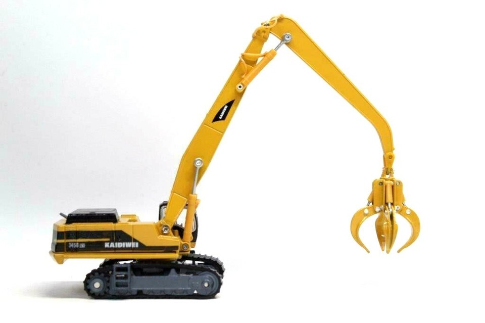 MODEL RAIL SCRAP MATERIAL GRAB HANDLER HO/OO GAUGE METAL DIECAST MODEL ...