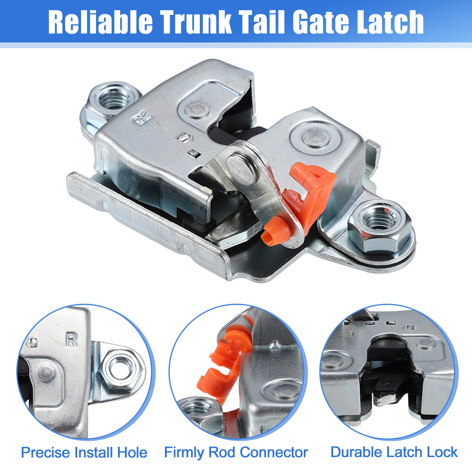 Pack of 1 for Toyota Tundra Rear Right Tailgate Latch Actuator No.65780 ...