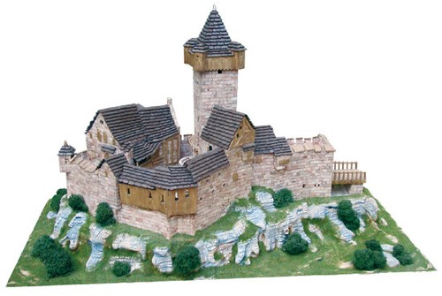 Model KIT ASSEMBLY Aedes Ars CASTLE BURG FALKENSTEIN HO SCALE | eBay