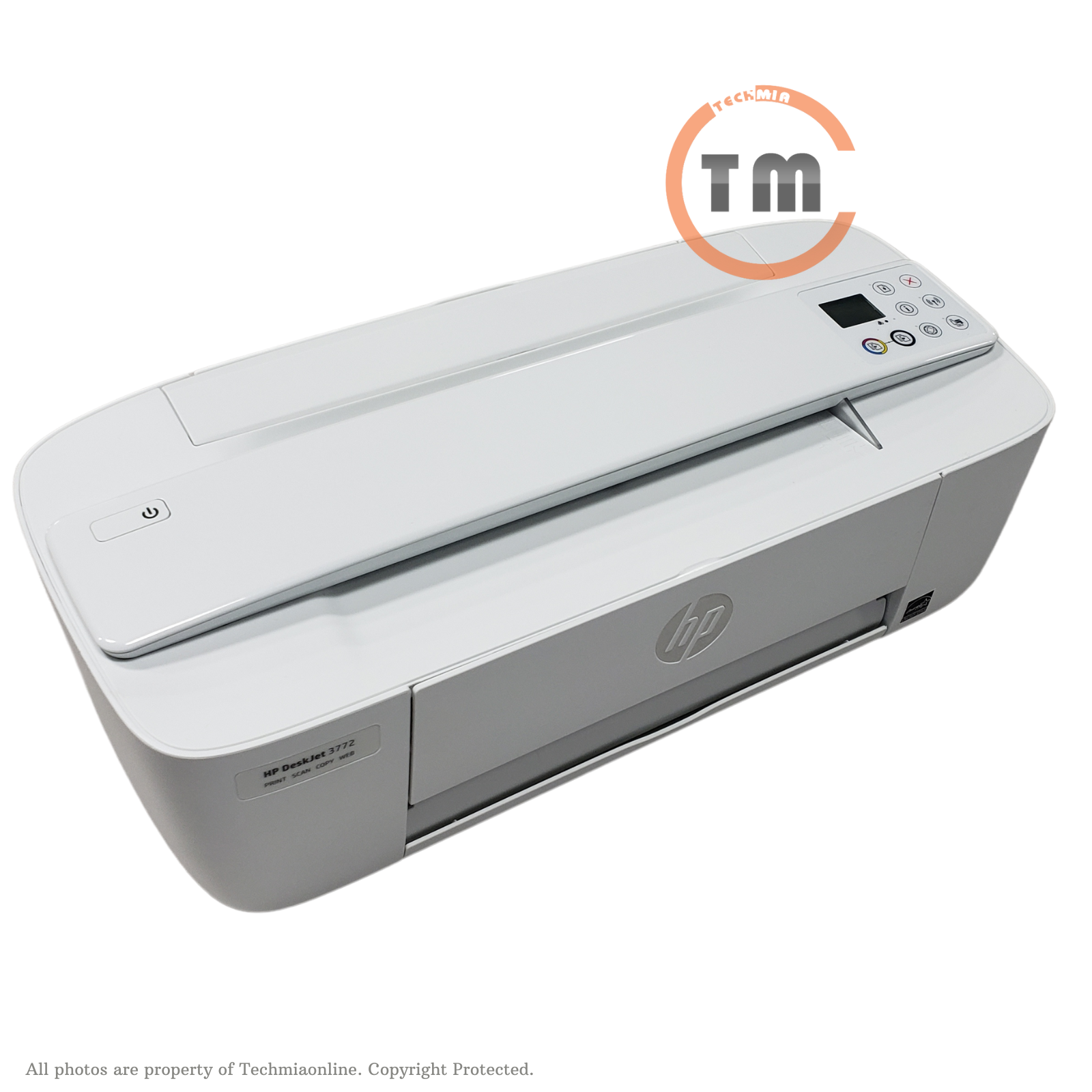 HP DeskJet 3772 All-in-One Wireless Color Inkjet Printer - White ...