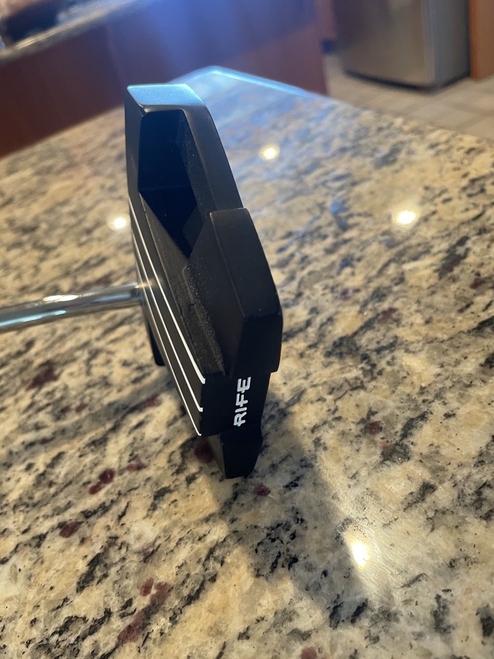 Rife ENZO Putter - EXTRA LONG XL 38 Inch Total Length Aluminum Mallet ...