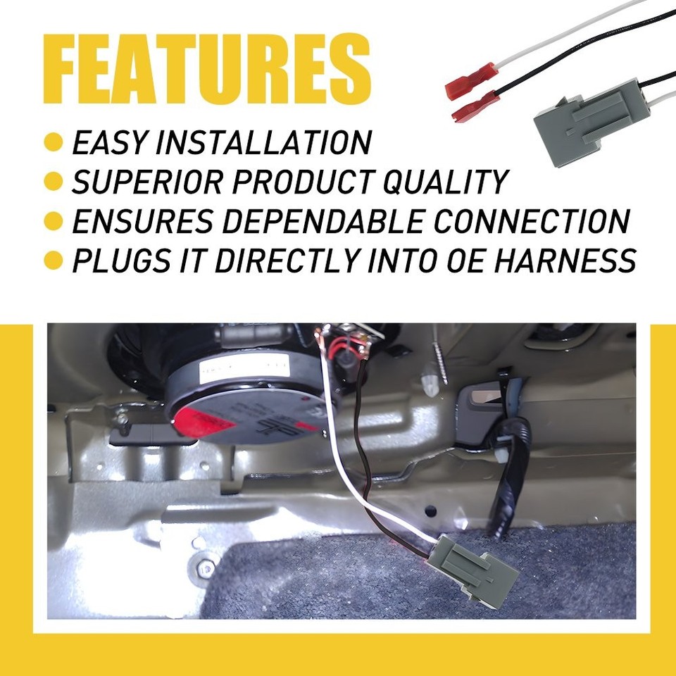 4x Metra 72-5512 Speaker Wire Adapters for Select 1986-Up Ford Vehicles ...