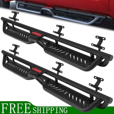 For 15-26 Ford F150 Super Crew Cab Running Boards Tri-tube Drop steps ...