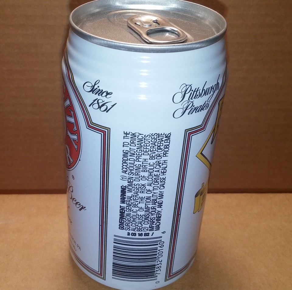 Iron City Beer BACK-TO-BACK EASTERN CHAMPS 12oz beer can - Pittsburgh ...