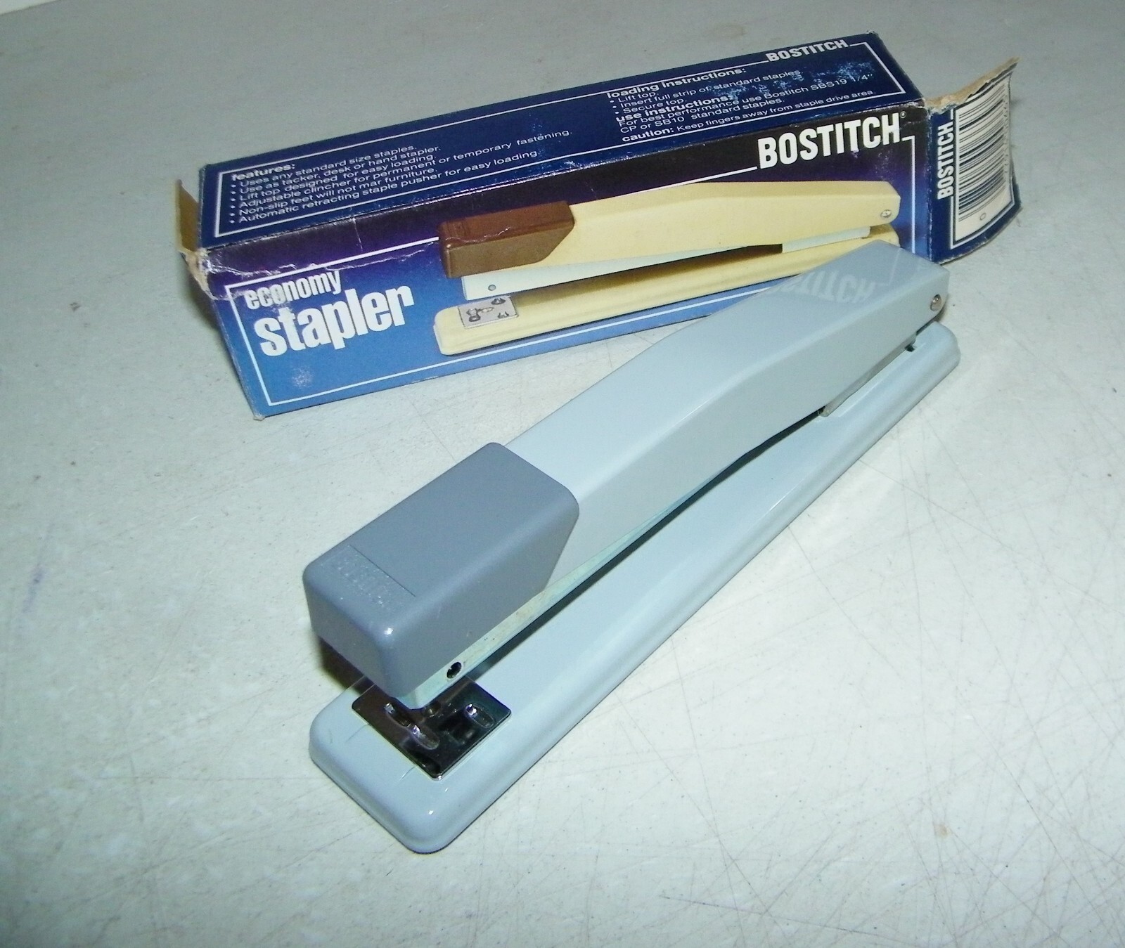 Vintage Bostitch Economy Stapler Black Model B500 USA for sale online ...