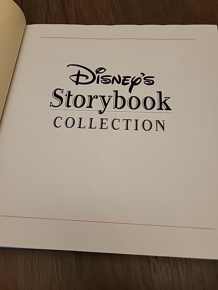 Disney Storybook Collection Hardcover 1998 - Multiple Classic Stories ...