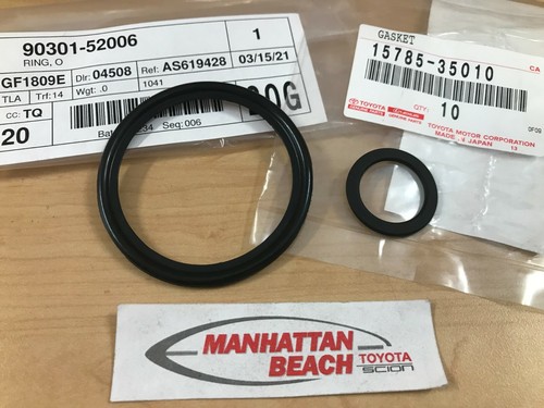 TOYOTA CAMRY CELICA RAV4 ENGINE OIL COLLER O-RINGS 90301-52006 & 15785 ...
