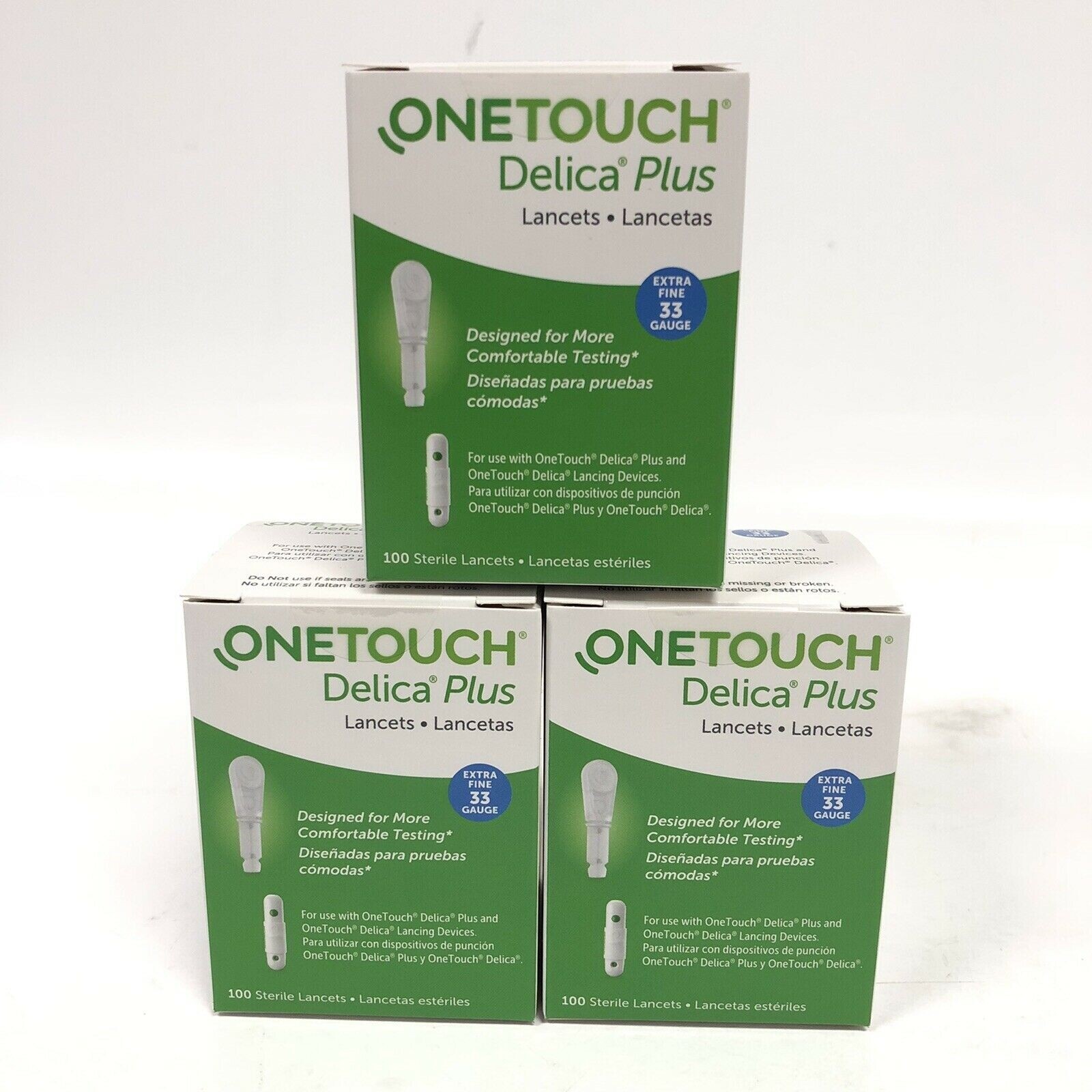 Onetouch Delica Lancets 100 Ct