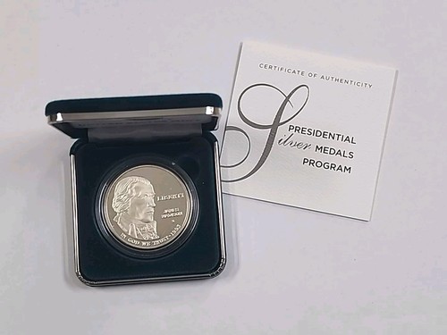 U.S. Mint Presidential Silver Medals Program Coin With Box & COA | eBay
