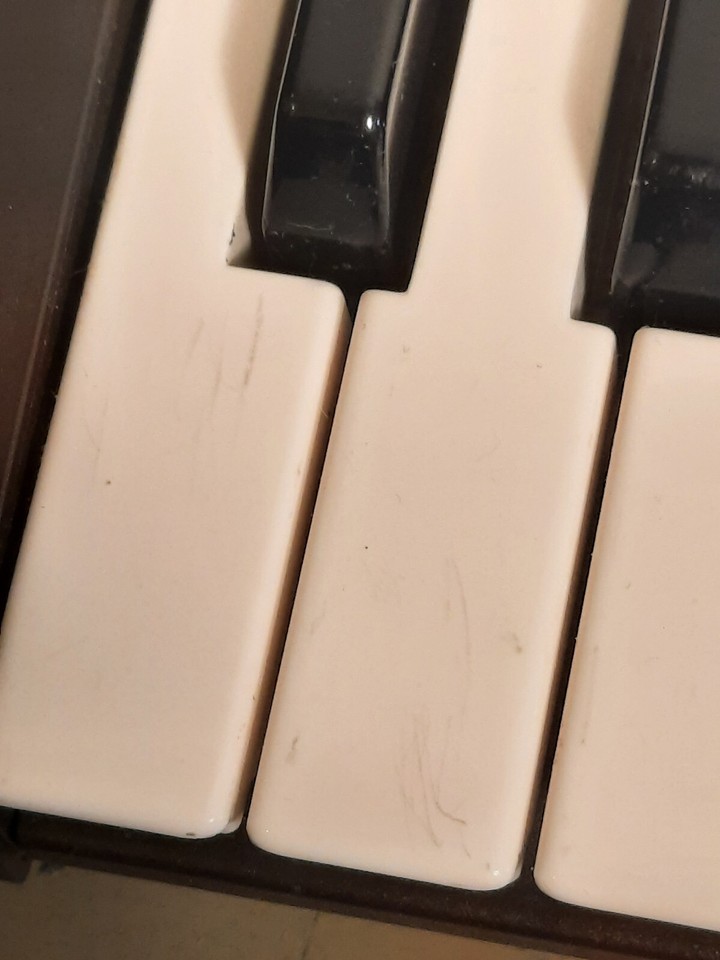 Yamaha DX27 DX 27 DX-27 Synthesizer Keyboard WORKS includes OEM AC plug ...