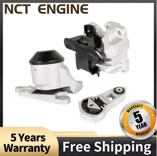 For 2011-2015 Ford Explorer 3.5L 3PCS Engine Motor Mounts & Auto Trans ...
