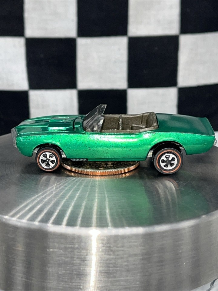 1968 Hot Wheels Redline Custom Firebird US Green W/Green Interior ...