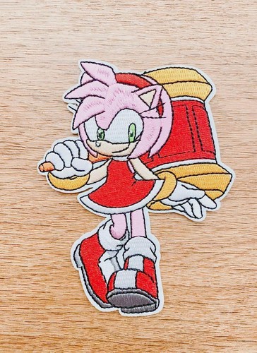 Emmy Rose Sonic The Hedgehog IronOn Patch 4.3" Sega Import | eBay