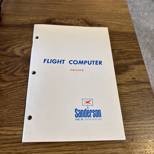 Sanderson Films Inc Aviation Visual Aids: Flight Computer Private 1963 ...