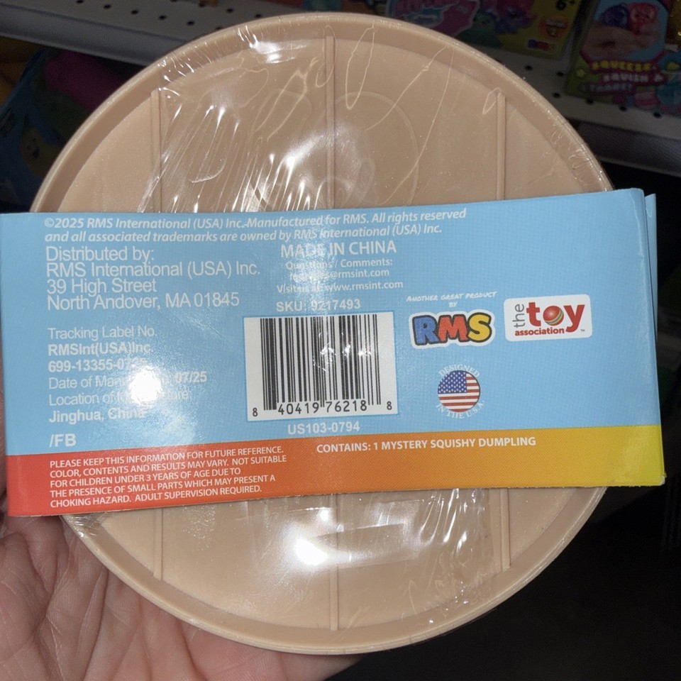 Rainbow Mystery Shimmering Starlight Dumpling Squishy Bun -Super Rare ...