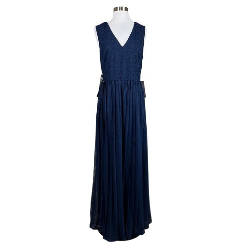 JS Collections Women's Formal Dress Size 12 Blue Lace and Chiffon ...