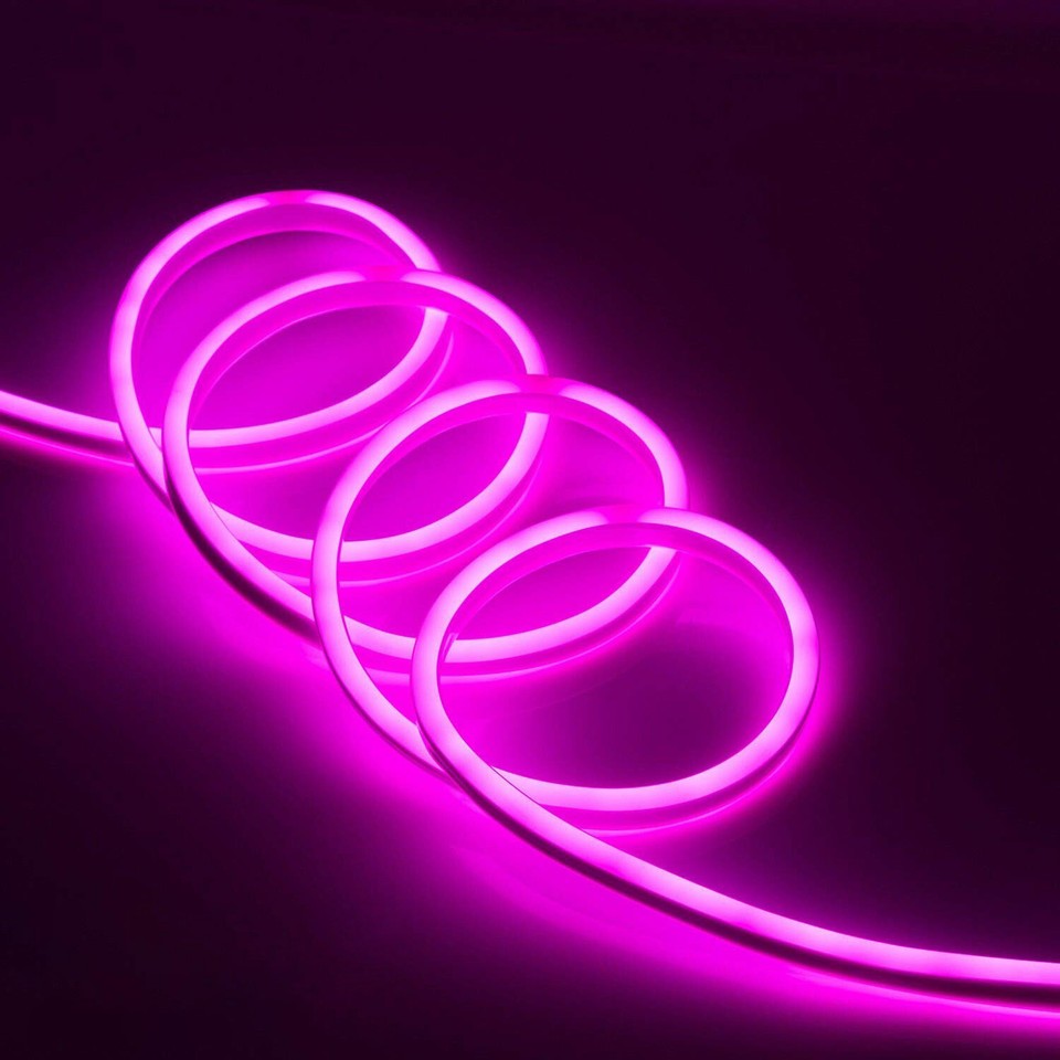 LED Flexible Neon Rope Light Room Party Commercial Lighting Strip ...