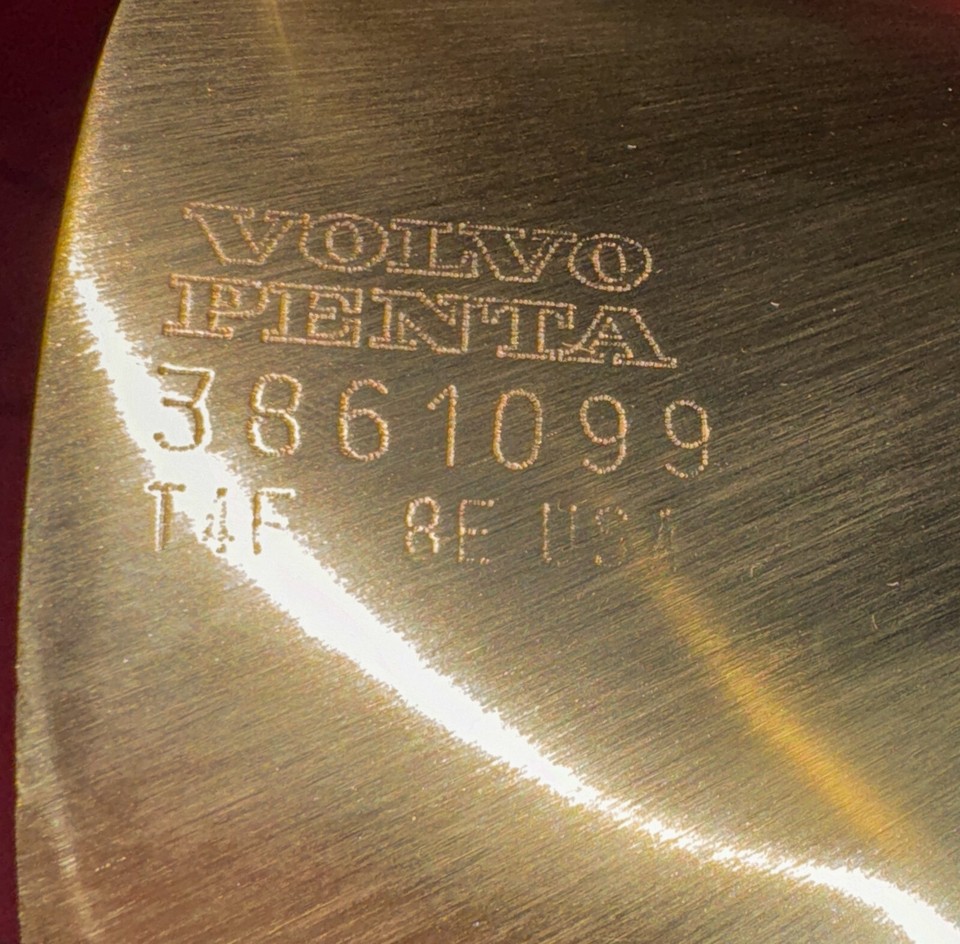 Volvo Penta T4 3861098 DuoProp Nibral Propeller Set For IPS Drives (46 ...