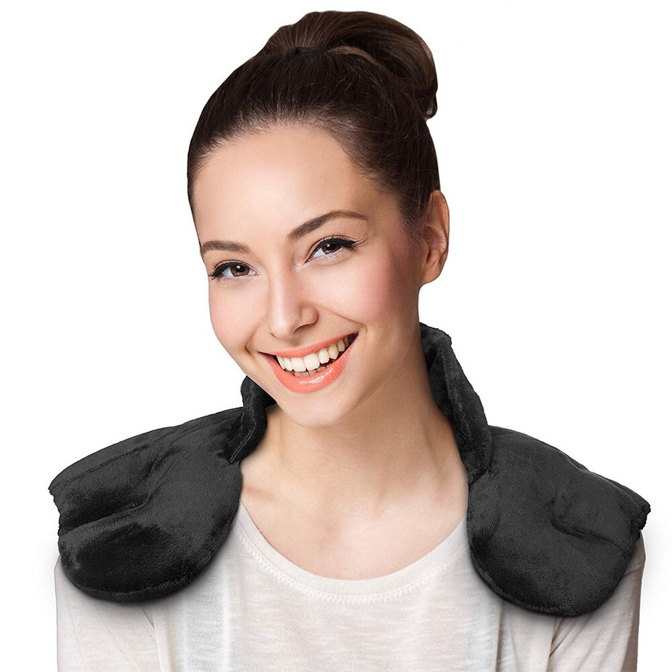ZORELLE Heating Pad for Neck and Shoulders: Heated Neck Wrap & Compress ...