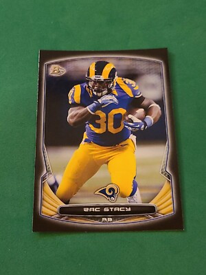 2014 Zac Stacy Bowman #8 Black Parallel | eBay