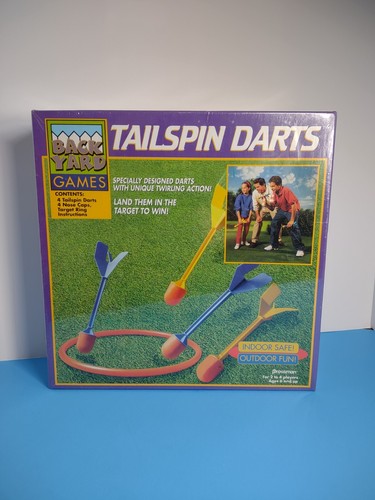 Pressman Tailspin Darts Backyard Games Vintage 1998 New Sealed (e ...