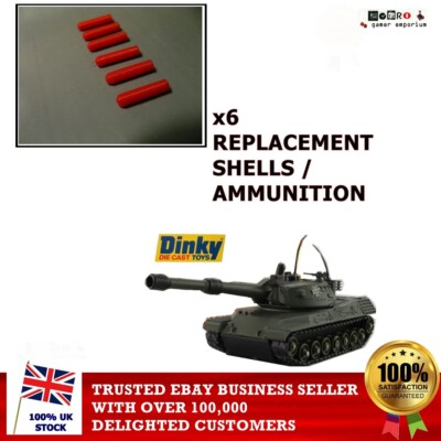 Dinky Leopard Tank No 691 Missile Shell Ammo Replacement Spares ...