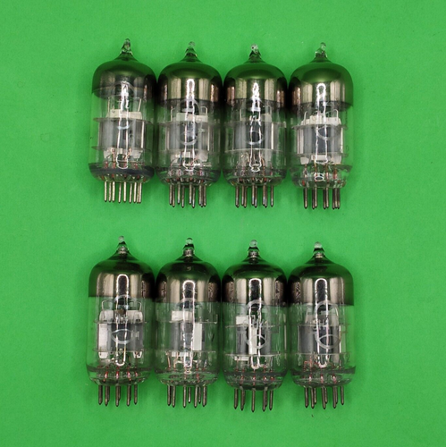 6N14P 8pcs NEW NOS REFLECTOR DOUBLE TRIODE VACUUM TUBE ~/ECC84/6CW7 ...