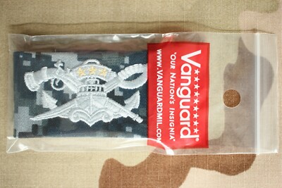 USN US NAVY NWU UNIFORM SWCC MASTER SPECIALTY BADGE TYPE 1 BLUE ...