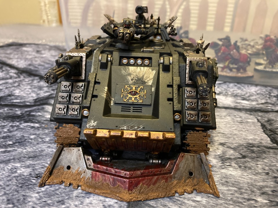 3d Printed Proxy of Chaotic Land Tank Raider for use in Scifi Games ...