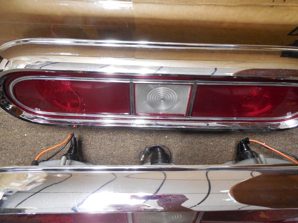1961 Mercury Meteor Tail Light Assemblies Pair | eBay