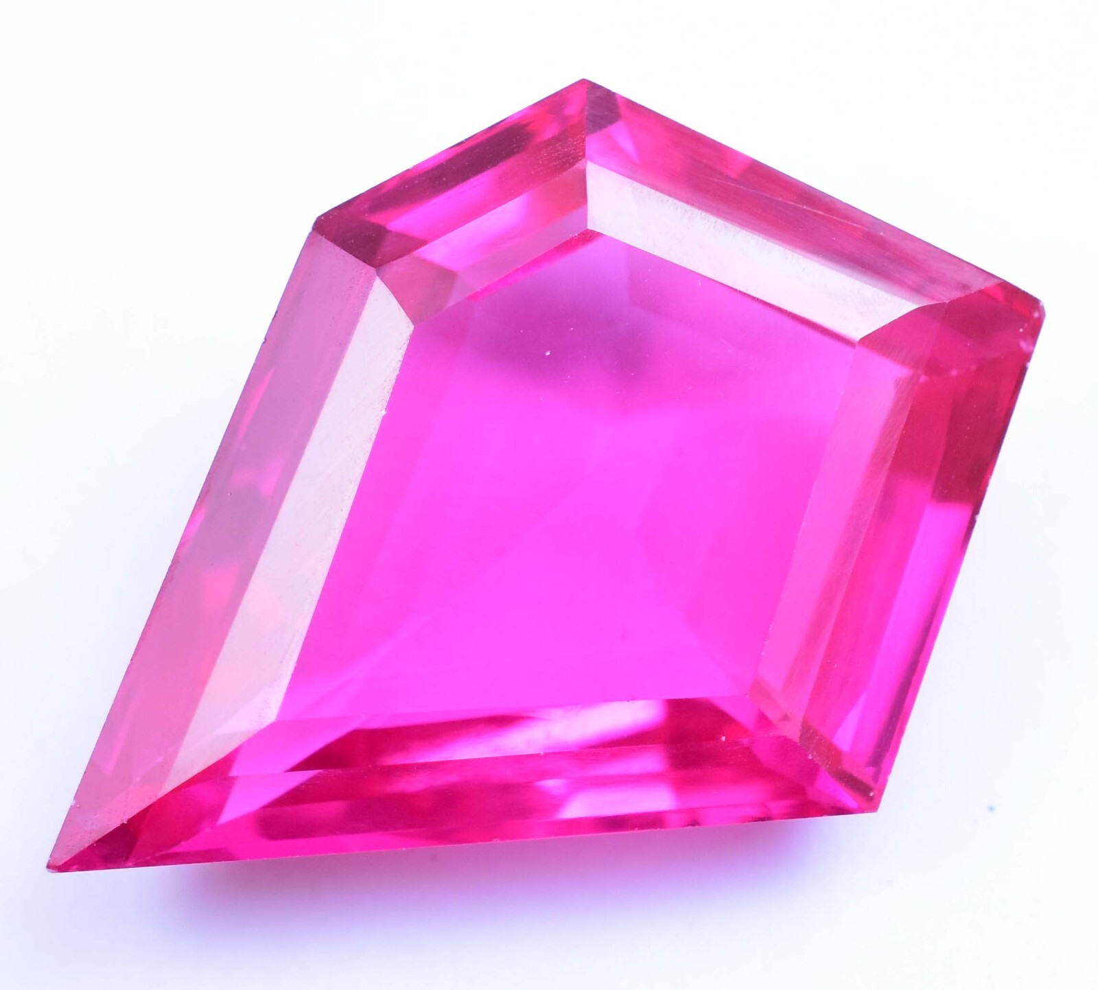 Natural Mogok Rose Pink Ruby 51.55 Ct Certified Stunning Fancy Shape ...