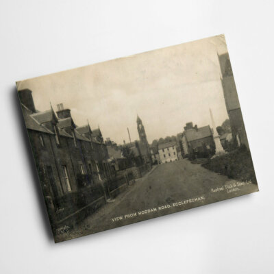 A4 PRINT - Vintage Scotland - View from Hoddam Road, Ecclefechan | eBay UK