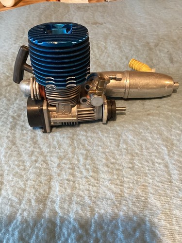 mach .26 complete nitro rc truck buggy motor with pipe | eBay