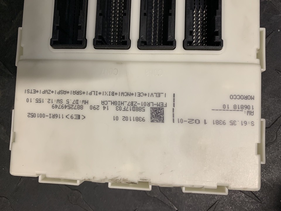 Bmw F80 F82 F83 M3 M4 FEM Module, DME, Cluster, and Key Combo | eBay