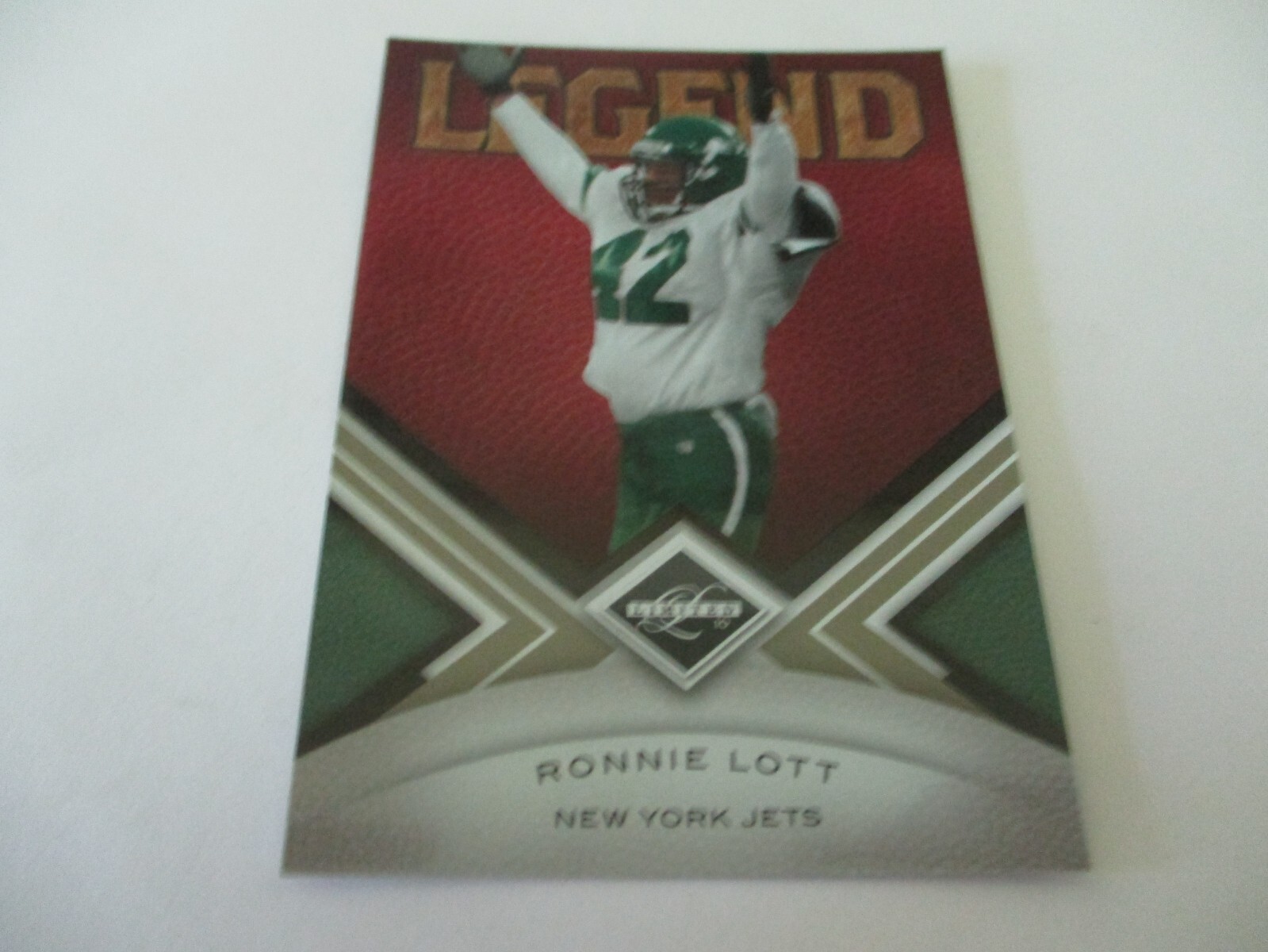2010 Leaf Limited Foil Legend Ronnie Lott Card #149 Serial #72/499 | eBay