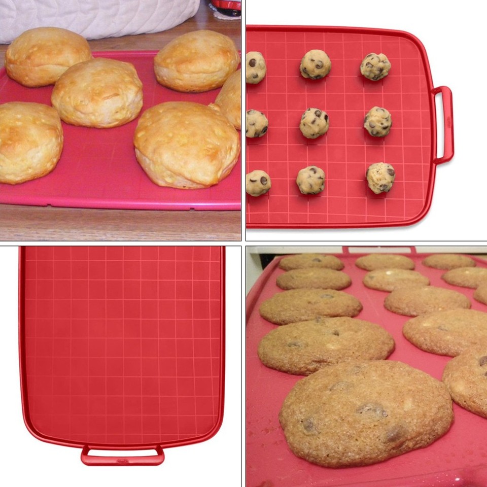 Silicone Baking Pan Dim Sum Bakeware Heat Resistant Cookie Baking Tray | eBay