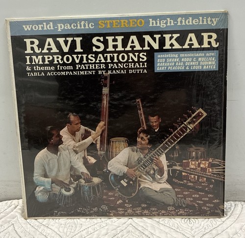 LP RAVI SHANKAR IMPROVISATIONS INDIAN SITAR WORLD PACIFIC OG EX (1962 ...