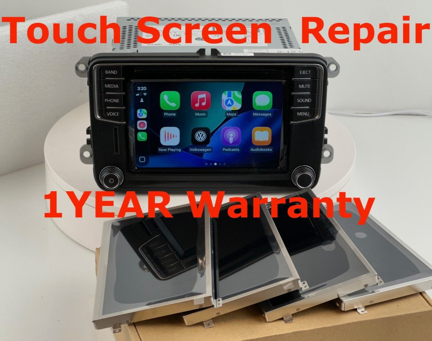 MAIL IN REPAIR 2017 2018 2019 Volkswagen MIB Screen Display Navigation ...