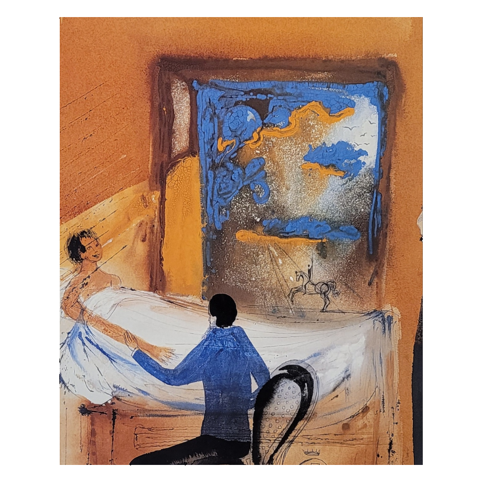 Salvador Dali The Doctor Vintage Collectible Surrealism Art Print | eBay