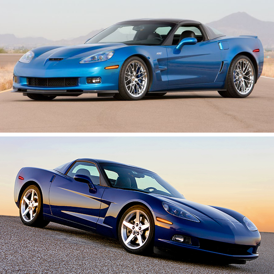 4X Marker Light For 05-13 Chevrolet Corvette C6 Front Rear Amber Red ...