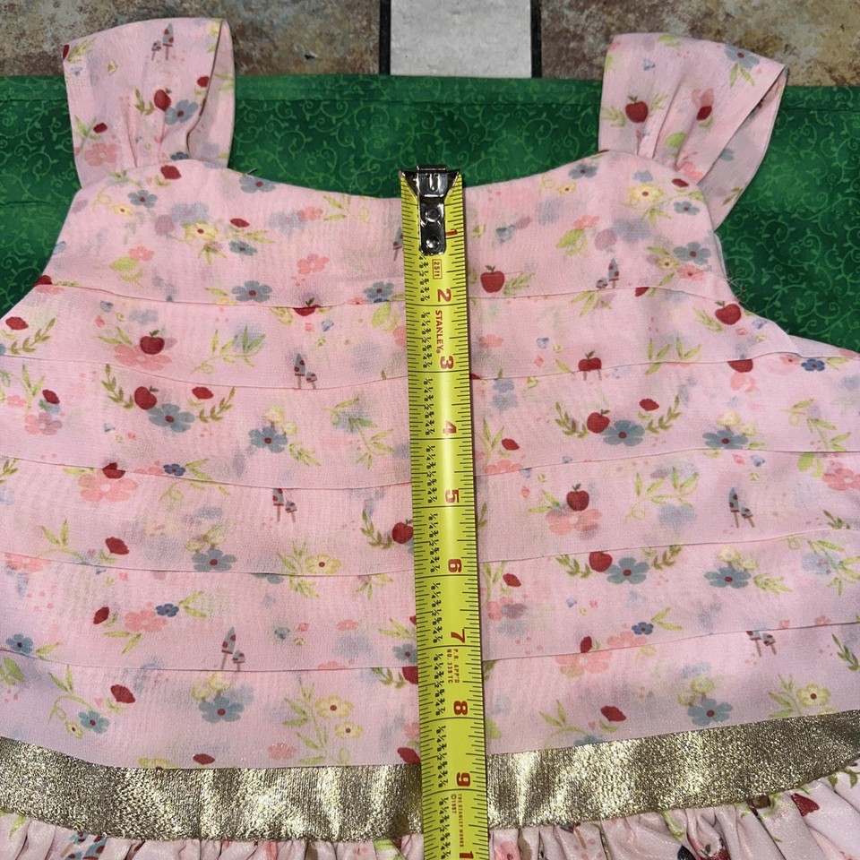 NWT Disney Store Snow White Princess Party Dress Girls 9-10 Pink Fancy ...