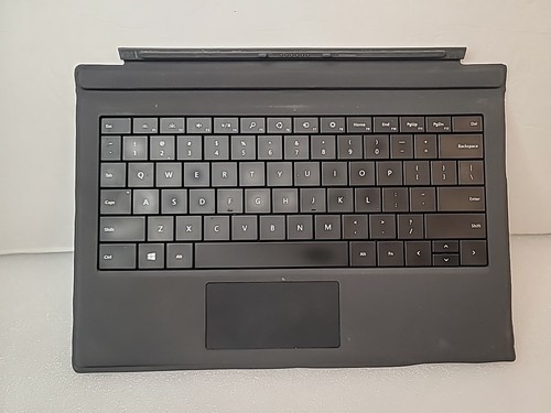 Genuine Microsoft Model 1644 Type Cover for Surface Pro 3 Black Keyboard | eBay
