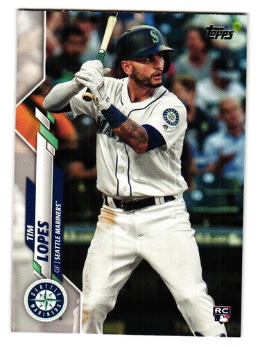 2020 Topps # 654 Tim Lopes Seattle Mariners Rookie | eBay